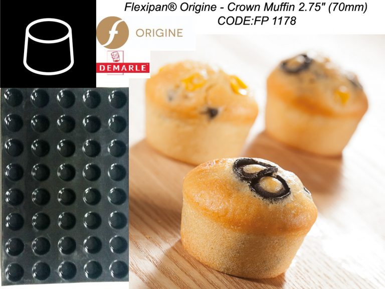 Flexipan® Origine – Mini-Muffins – Bakery and Patisserie Products