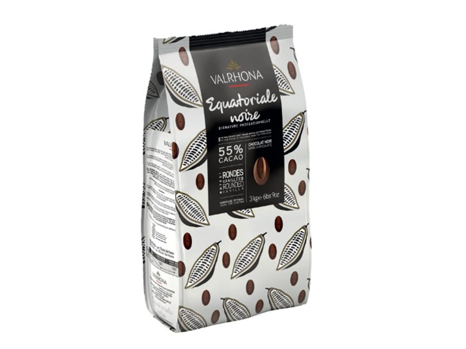 FEVES EQUATORIALE DARK 55% VALRHONA – Bakery and Patisserie Products