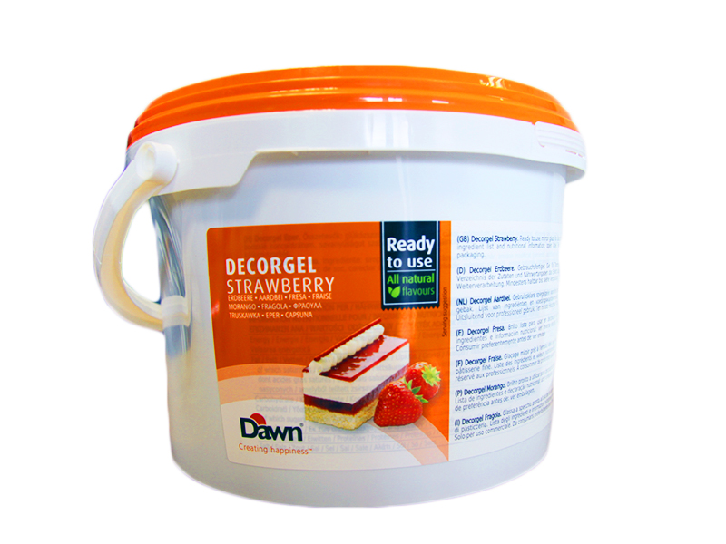 STRAWBERRY DECORGEL DAWN – Bakery and Patisserie Products