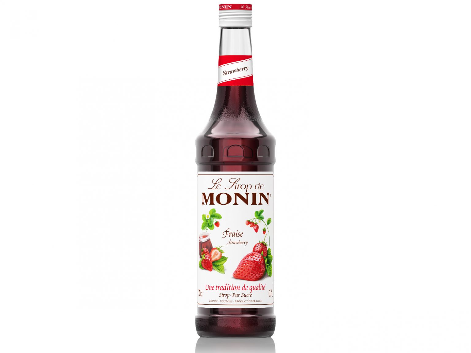 MONIN STRAWBERRY SYRUP – Bakery and Patisserie Products