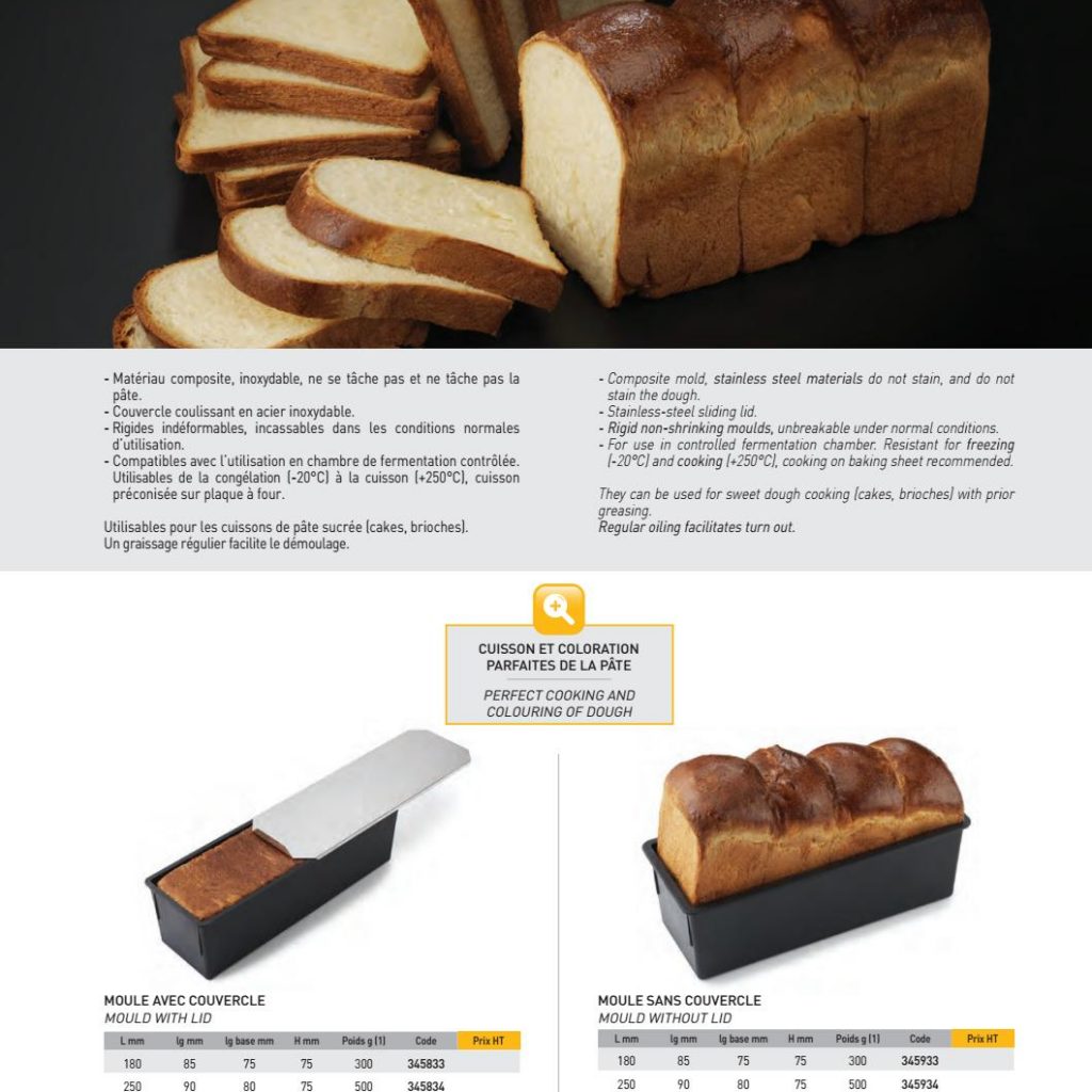 Matfer Moulds – Page 2 – Bakery and Patisserie Products