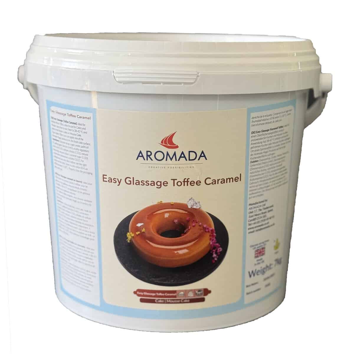 EASY GLASSAGE TOFFEE CARAMEL AROMADA – Bakery and Patisserie Products